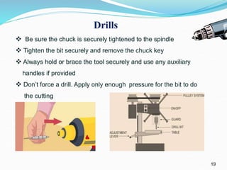 HAND & POWER TOOLS SAFETY and HSE Awareness Training Program | PPT
