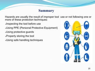 HAND & POWER TOOLS SAFETY and HSE Awareness Training Program | PPT