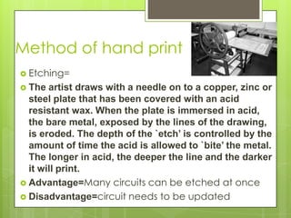 Hand print industry | PPT