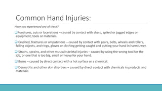Hand protection | PPTX