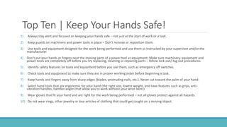Hand protection | PPTX