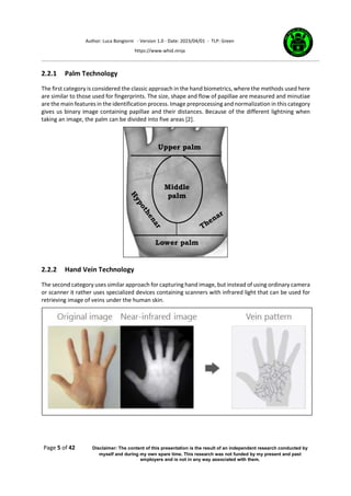 HandPwning Security pitfalls of biometric hand-geometry recognition access control systems | PDF