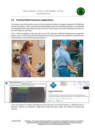 HandPwning Security pitfalls of biometric hand-geometry recognition ...