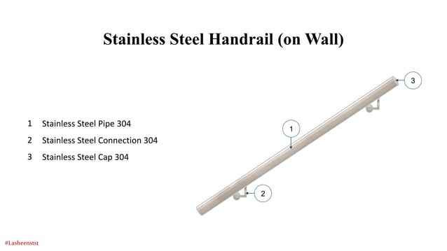 Stainless Steel Handrails Description by Lasheenstst | PDF