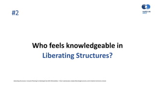 Liberating Structures for Scrum: The Sprint Review | PPTX