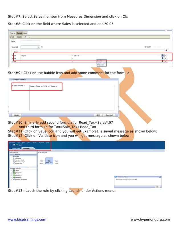 Hands on-guide-for-calculation-manager | PDF