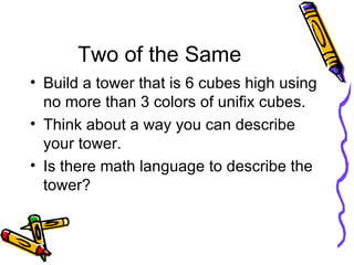 Hands on Math for Early Elementary | PPT | Daycare and Pre-School ...