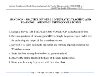 Hands on-practice of Web 2.0 Tools | PDF