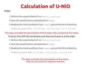 Exercises with DFT+U | PDF