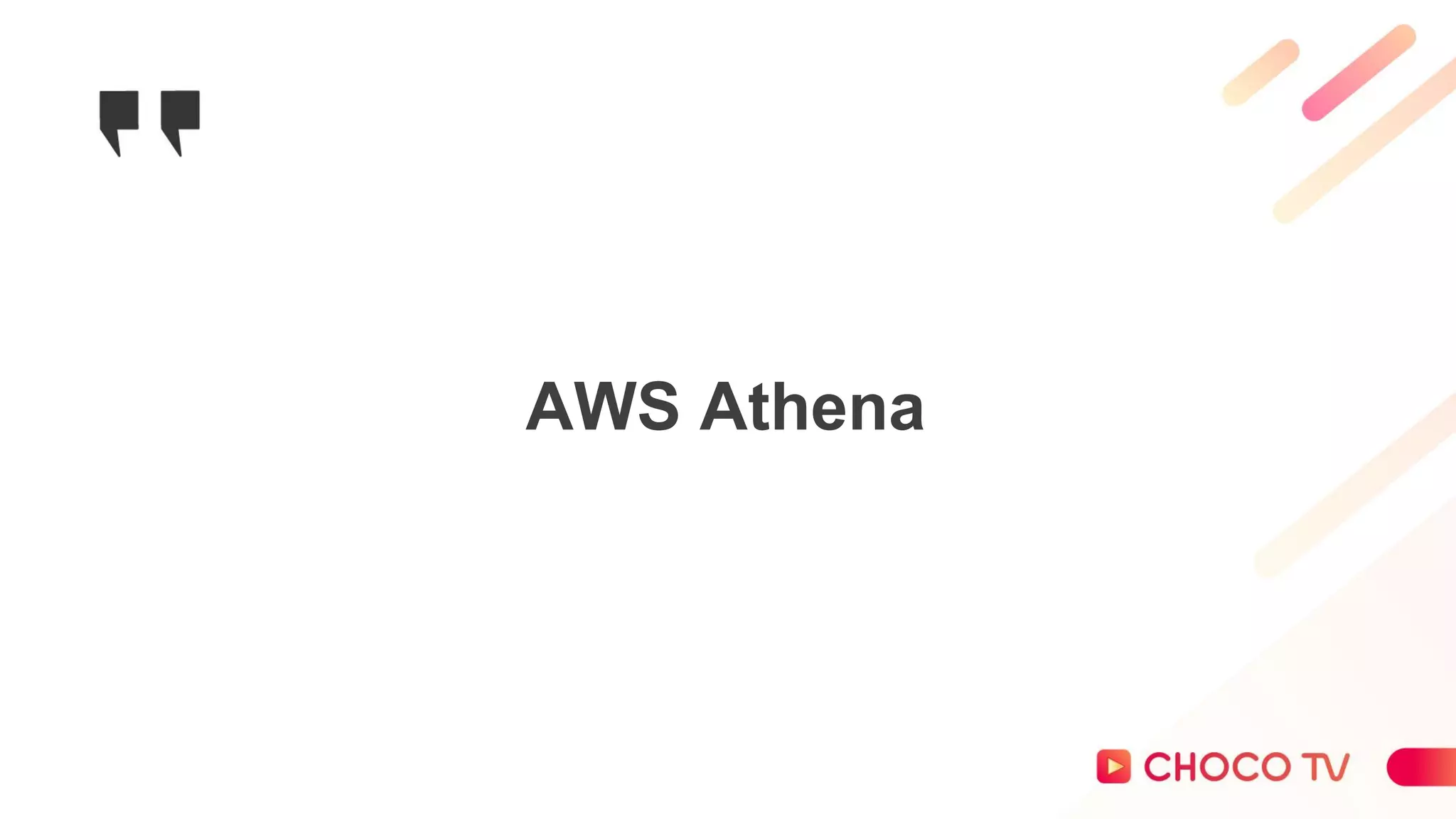 Hands on experience in real-time data process with AWS Kinesis, Firehose, S3 and Athena | PPT