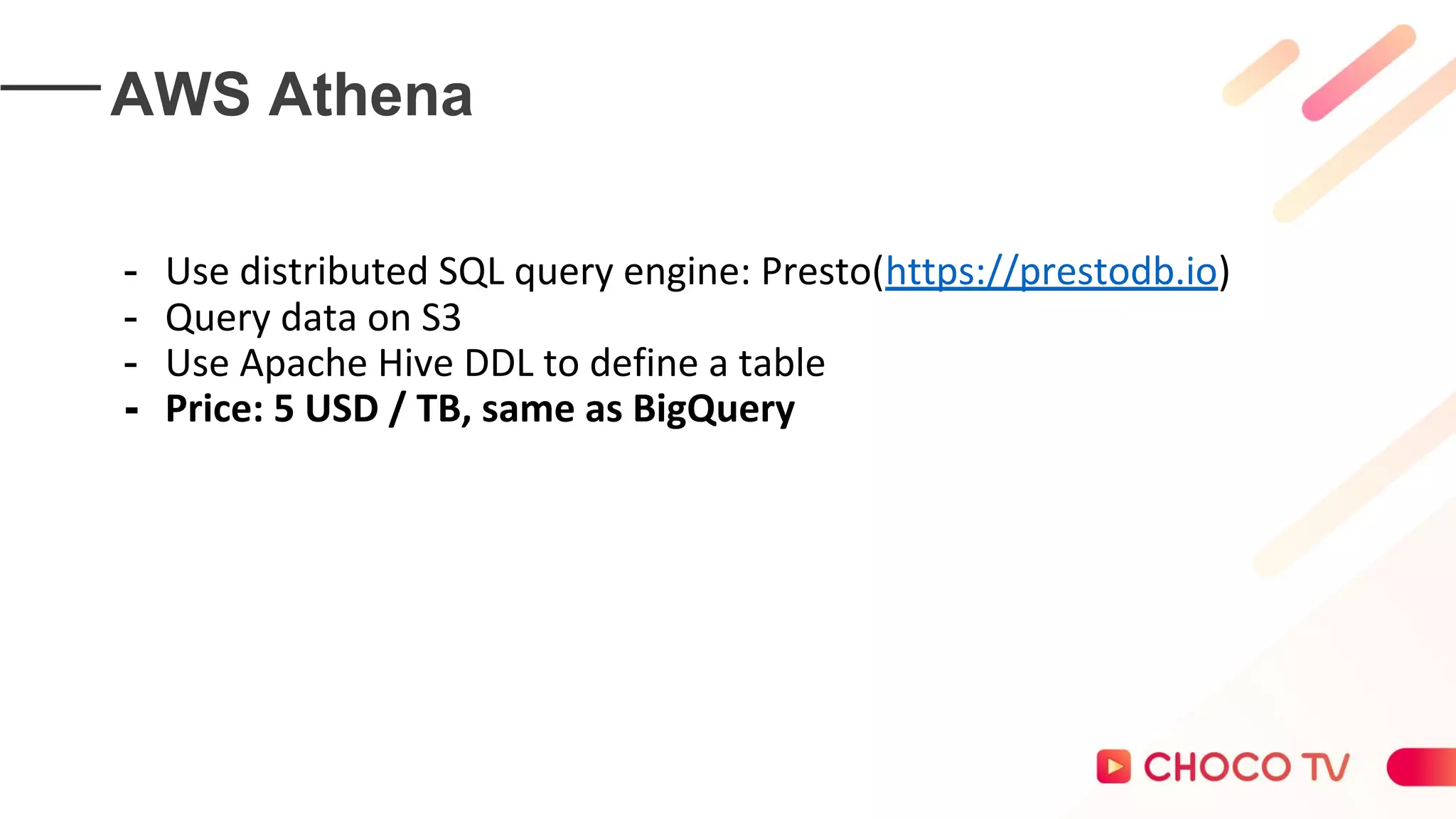Hands on experience in real-time data process with AWS Kinesis, Firehose, S3 and Athena | PPT