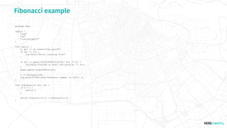 Hands-on go profiling | PPT