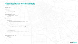 Hands-on go profiling | PPT
