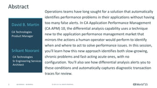 Hands-On Lab: Learn How to Harness CA Application Performance ...