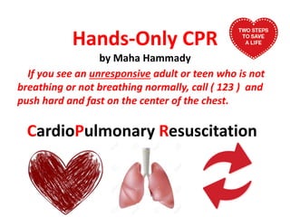 Hands only CPR | PPT
