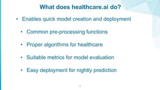 Hands-on Machine Learning Using Healthcare | PPTX