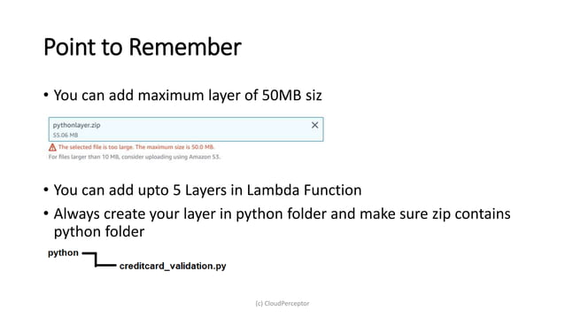 Building Better AWS Lambdas: Unlocking the Power of Layers | PPT
