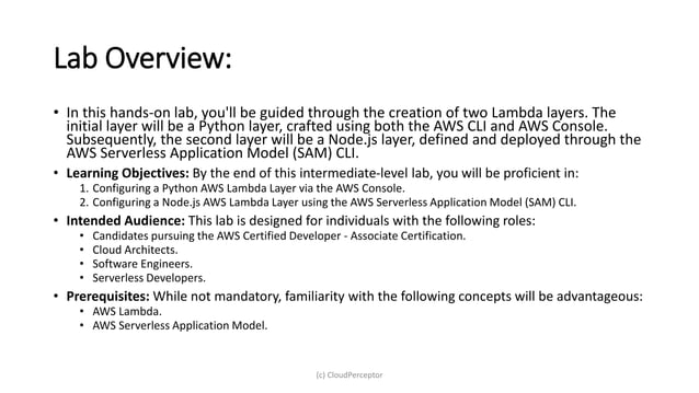 Building Better Aws Lambdas Unlocking The Power Of Layers Pptx Cloud Computing Internet
