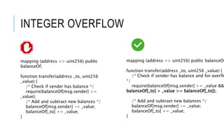 Solidity Security and Best Coding Practices | PPT