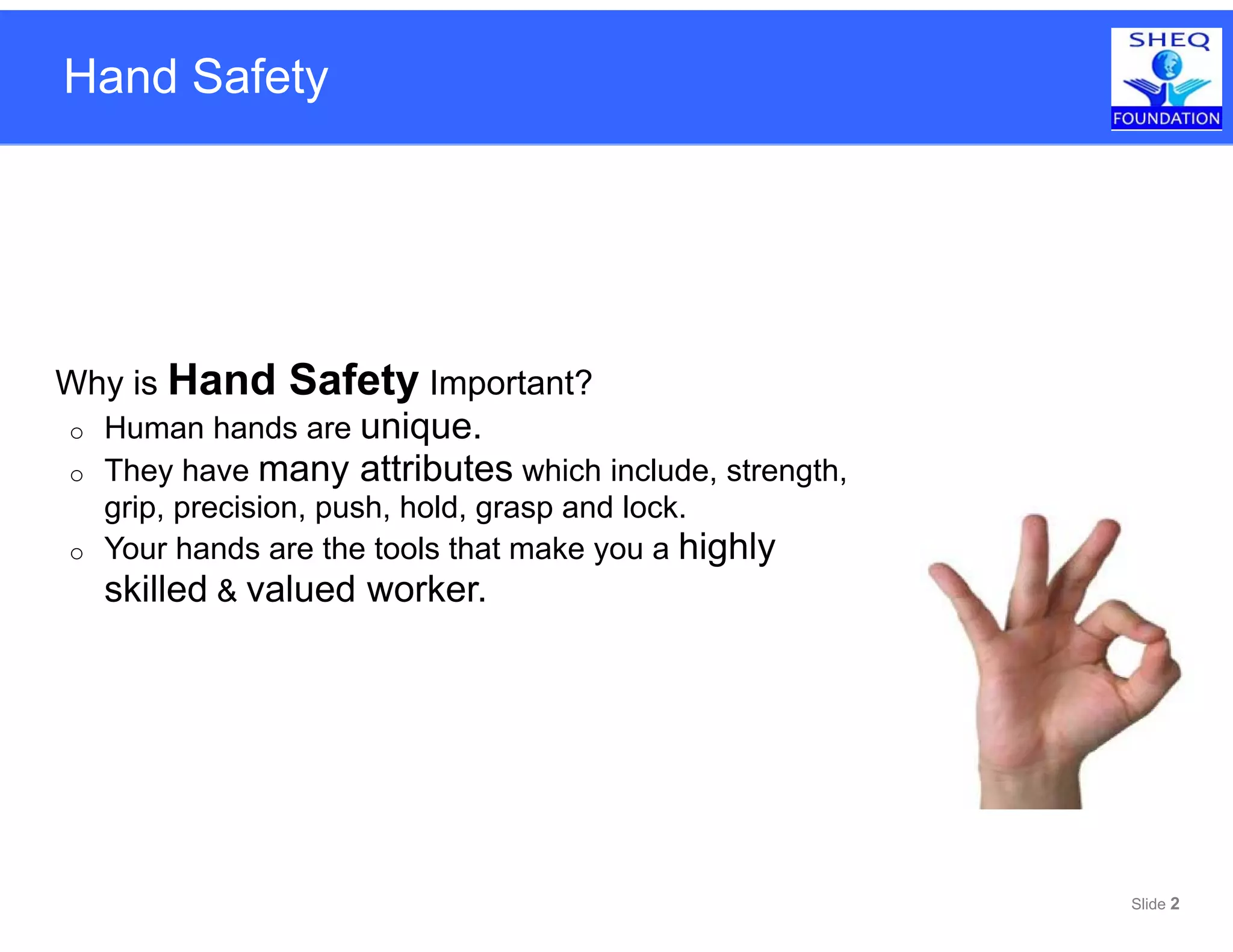 Hand safety | PDF
