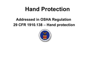 Importance of hand safety Safety ur hand | PPT