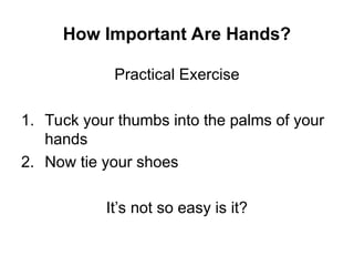 Importance of hand safety Safety ur hand | PPT