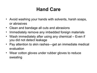 Importance of hand safety Safety ur hand | PPT