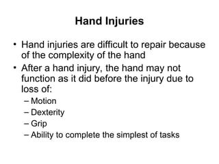 Importance of hand safety Safety ur hand | PPT