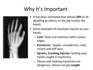 Hand Safety 2020 | PPTX