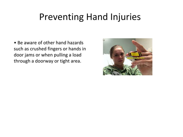 Hand safety 2020 | PPTX