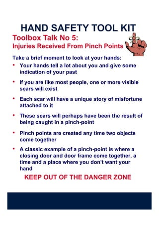 Hand safety toolkit from iadc website | PDF