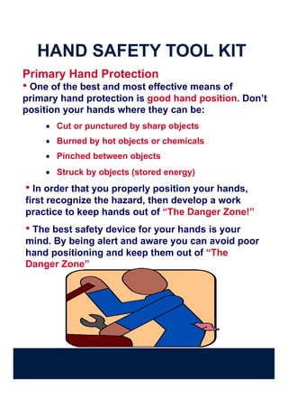 Hand safety toolkit from iadc website | PDF