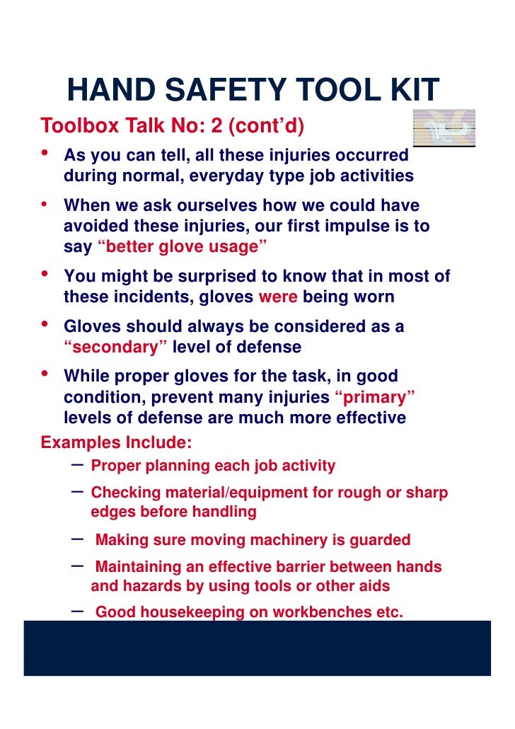 Hand safety toolkit from iadc website