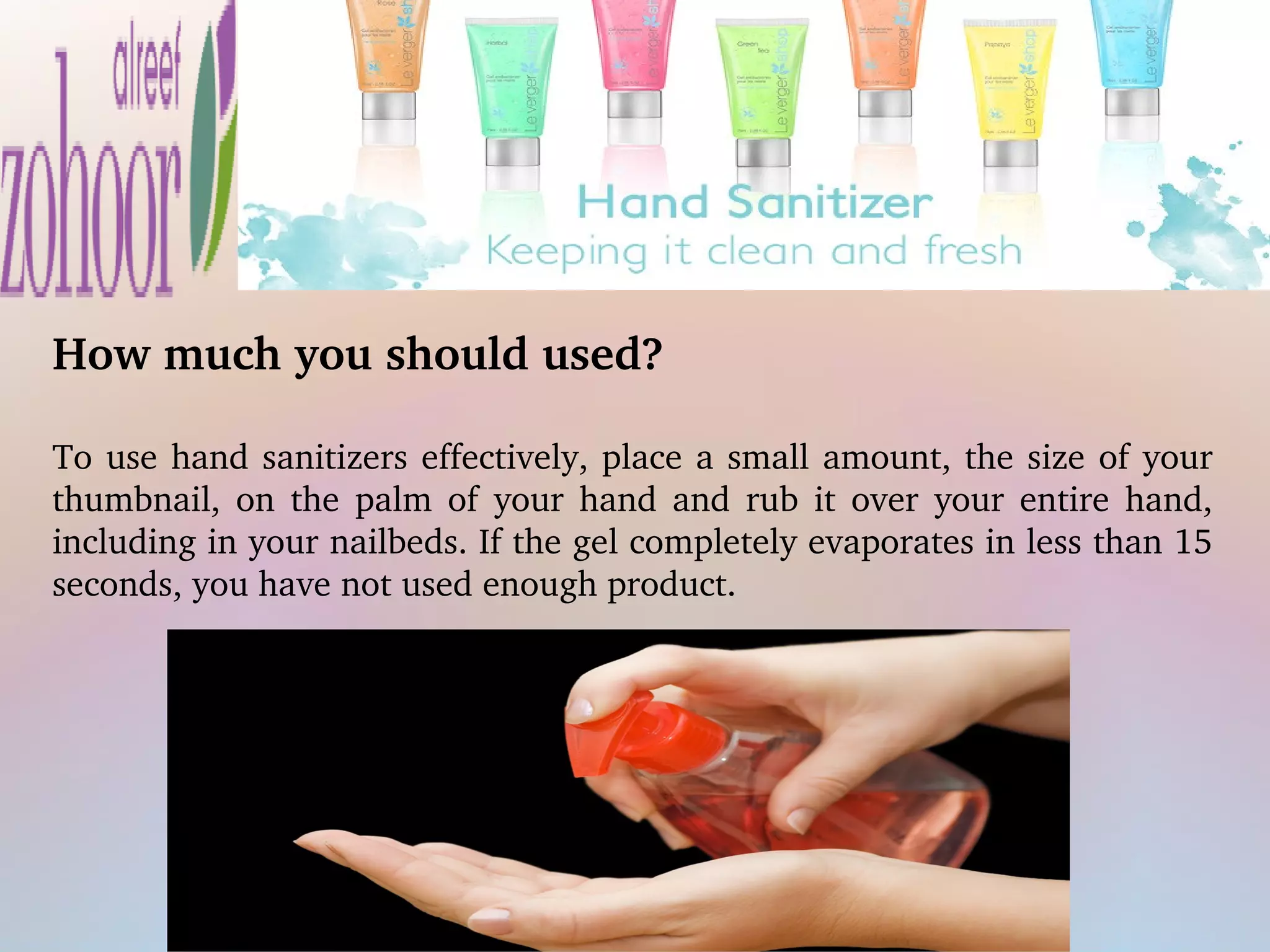 Hand Sanitizer | PPT