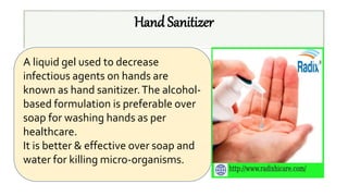 Hand sanitizer | PPTX
