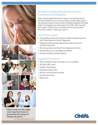 Hand Sanitizer Stand | PDF
