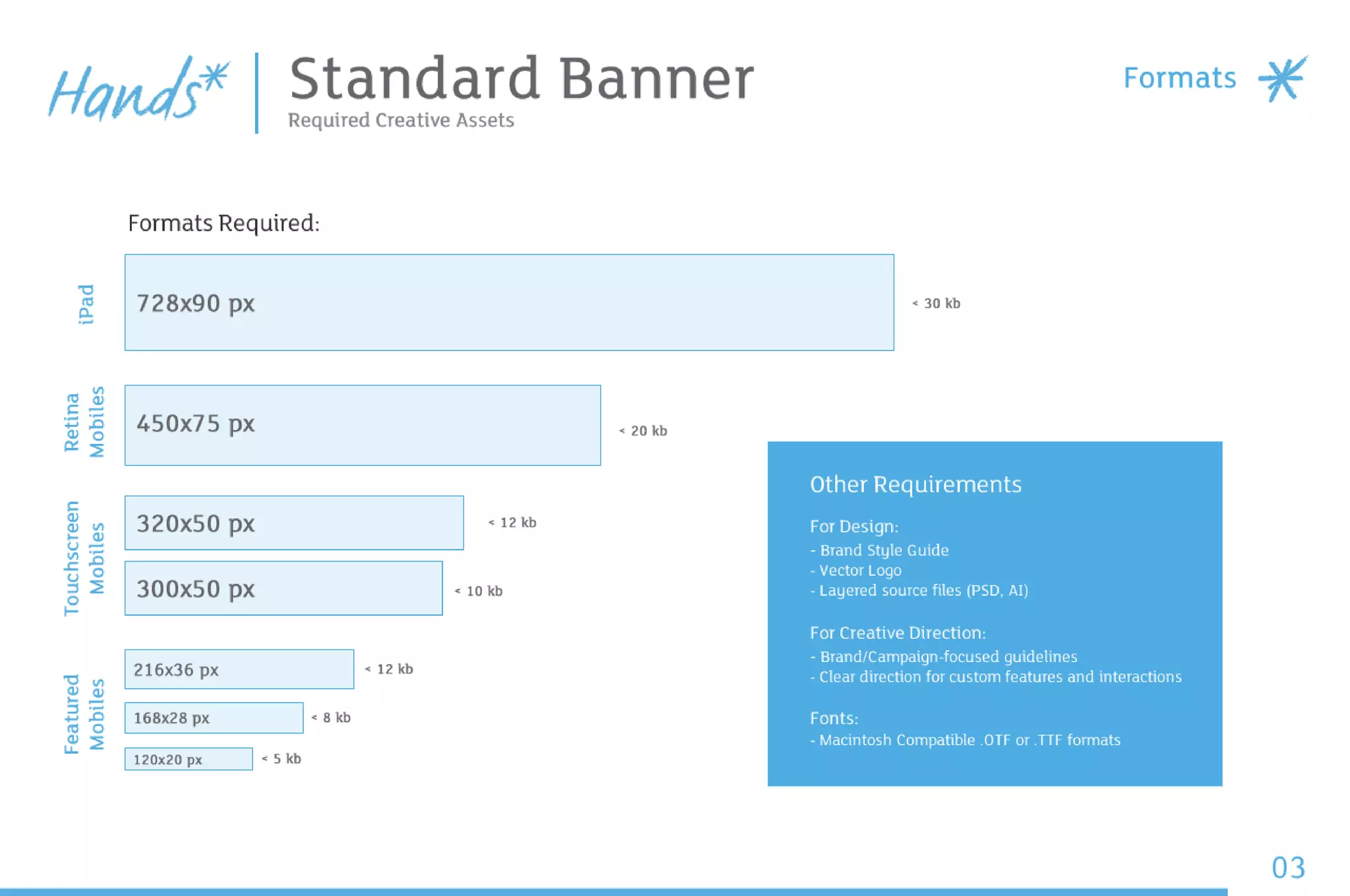 Standard Banner Guidelines | PDF