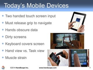 HandScape is re-inventing Touch | PPT