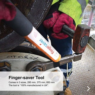 Hands Free Safety - Finger Saver Tool, Gas Grab, Single Slings ...