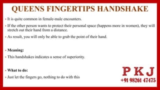 Give an Effective Handshake - Meaning - What to do | PPTX