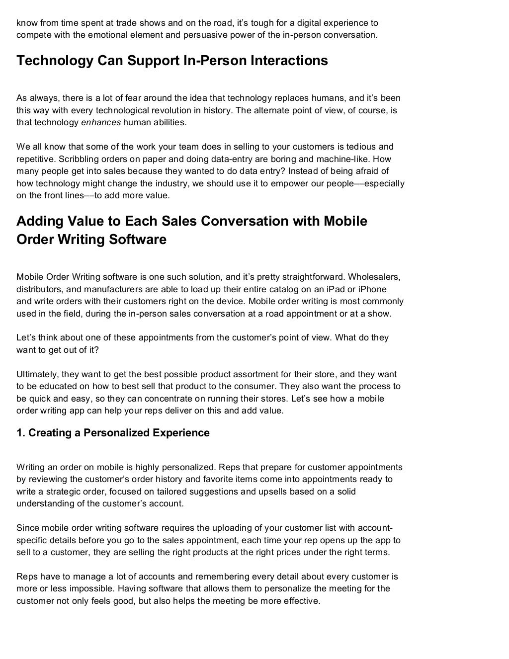 How To Add Value To Every Sales Conversation how-to-add-value-to-every-sales-conversation