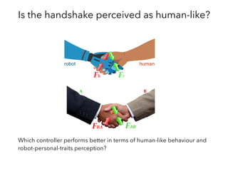 The Role of Closed-Loop in Hand Control in Human/Robot Handshaking ...