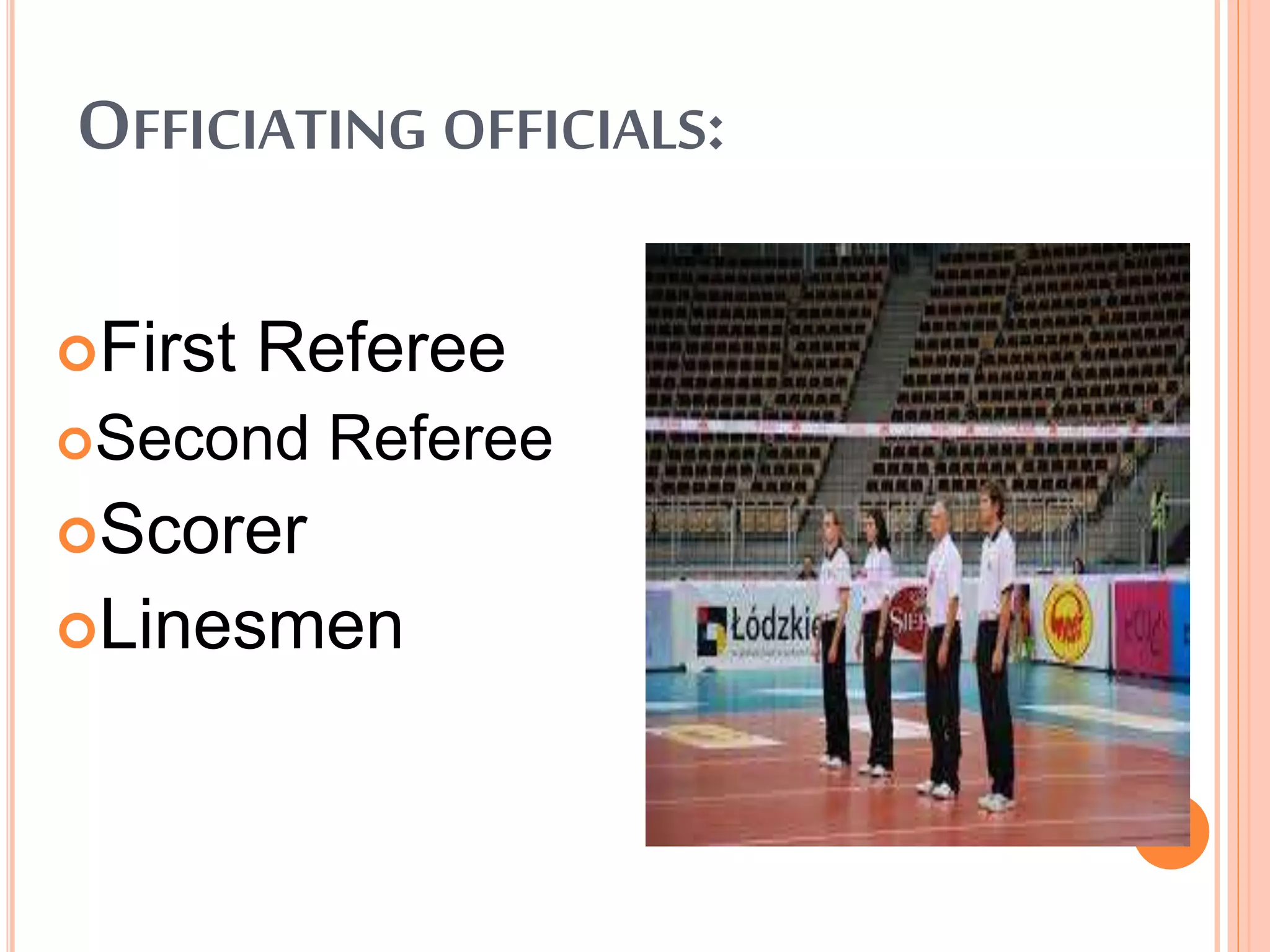 Hand signals in Volleyball Game | PPT