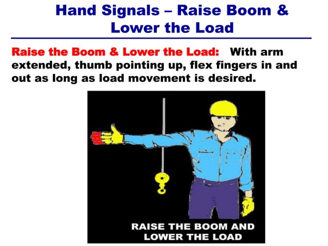 Hand_Signals_for_Crane_Operationsxx.ppt | First Aid | Injuries