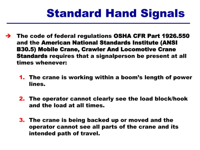 Hand_Signals_for_Crane_Operationsxx.ppt | First Aid | Injuries