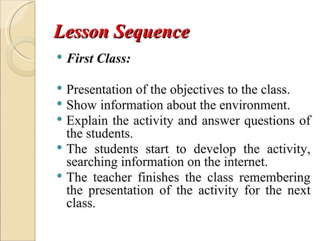 Hands on activity presentation siop lesson plan template | PPT