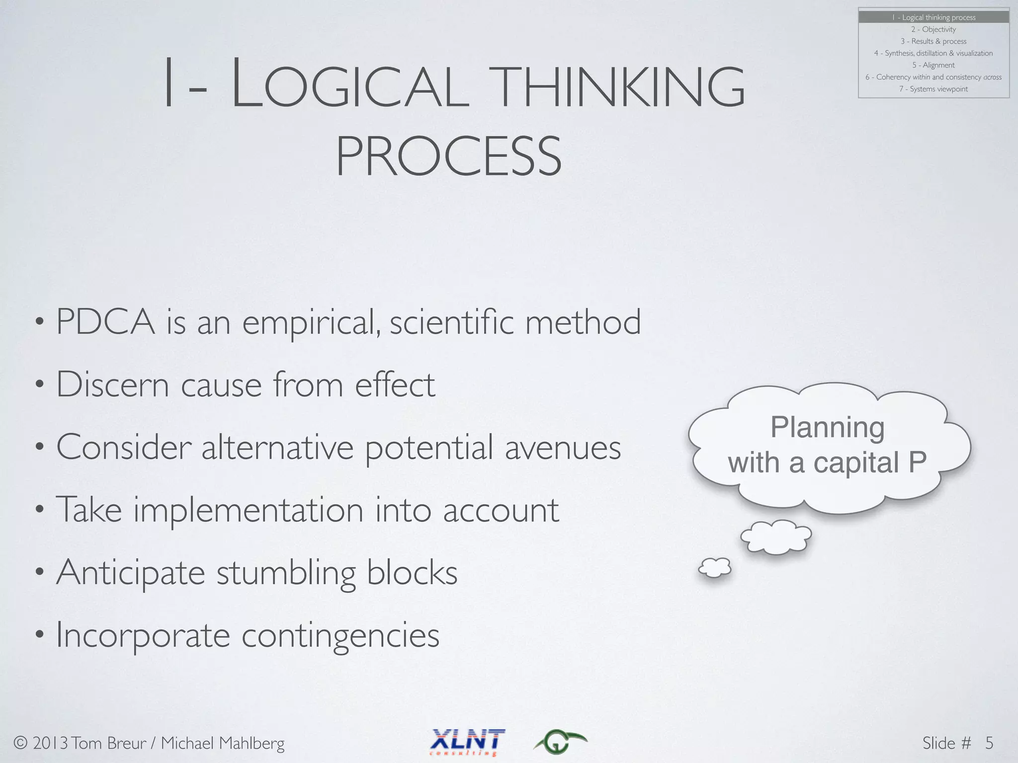 A3 thinking - background, process and examples | PDF