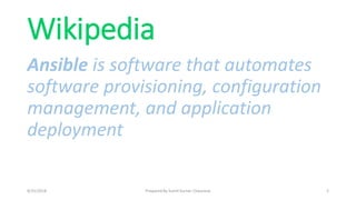 Hands on ansible | PPT