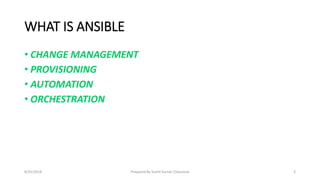 Hands on ansible | PPT