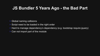Create a module bundler from scratch | PPT